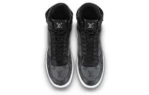 LOUIS VUITTON Rivoli Ankle Sneakers - Grey/white/black