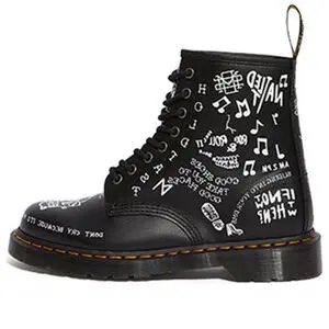 Dr. Martens 1460 Scribble Combat Boots