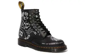 Dr. Martens 1460 Scribble Combat Boots