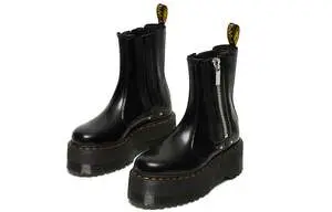 Dr. Martens 2976 Max Leather Platform Chelsea Boots