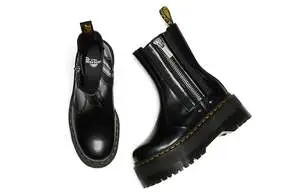 Dr. Martens 2976 Max Leather Platform Chelsea Boots