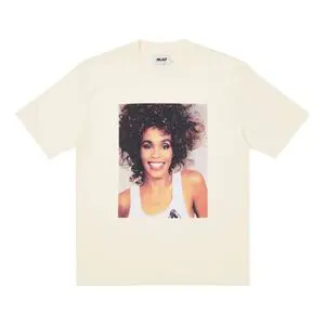 PALACE Character Pattern Round Neck Short Sleeve - White