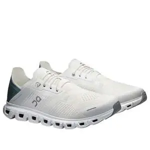 On Cloud 6 Coast Sneakers - Ivory/olive