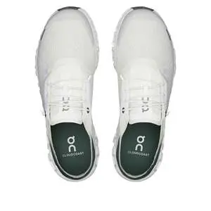 On Cloud 6 Coast Sneakers - Ivory/olive
