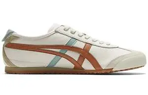 Onitsuka Tiger Mexico 66 Athletic Sneakers - White/brown