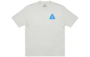 PALACE Tri-slime T-shirt Logo Blue Short Sleeve Gray - Grey
