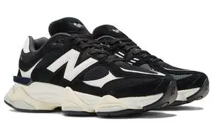 NEW BALANCE 9060 Lace-up Athletic Sneakers - Black/blacktop/white