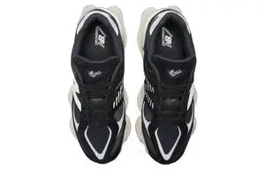 NEW BALANCE 9060 Lace-up Athletic Sneakers - Black/blacktop/white