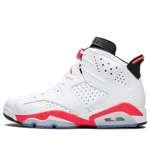 JORDAN Air 6 Retro 'white Infrared' 2014 - White/infrared-black