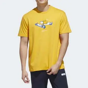 Adidas Neo Crossover Printing Sports Short Sleeve