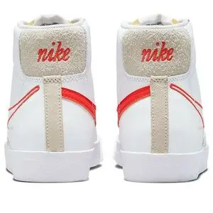 Nike Blazer Mid '77 Se "first Use" High Top Sneakers - White/red
