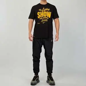 Nike Los Angeles Lakers Dri-fit Short Sleeve Tee