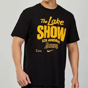 Nike Los Angeles Lakers Dri-fit Short Sleeve Tee