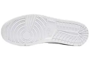 JORDAN 1 Retro Mid Sneakers - White/white