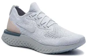 Nike Epic React Flyknit Sneakers - Grey/green