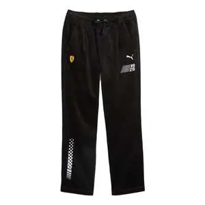 PUMA X Ferrari Race Garage Crew Pants Logo