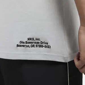 Nike Printing Alphabet Logo Round Neck Cotton Short Sleeve Gray