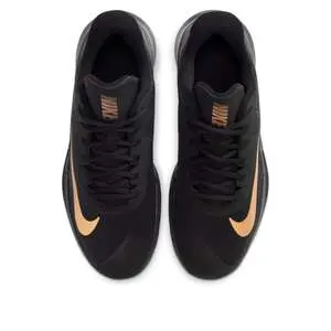 Nike Precision 4 Metallic Gold Basketball Sneakers - Black