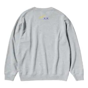 Uniqlo Kaws X Warhol Graphic Sweatshirt - Grey