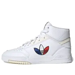 Adidas Drop Step Xlt High Top Sneakers - White/blue/red