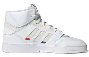 Adidas Drop Step Xlt High Top Sneakers - White/blue/red