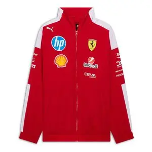 PUMA X Scuderia Ferrari 2025 Drivers T7 Jacket - Dark Cherry