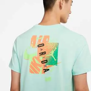 JORDAN Air Futura Short Sleeve T-shirt - Green