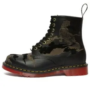Dr. Martens 1460 Year Of The Tiger Combat Boots - Black