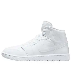 JORDAN Air Jordan 1 Mid "Triple White" Sneakers White