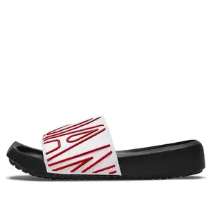 JORDAN Air Nola Slide - Black/white/red