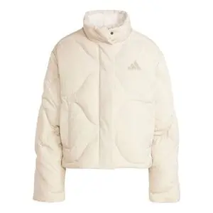 Adidas Quilted Down Jacket - Beige