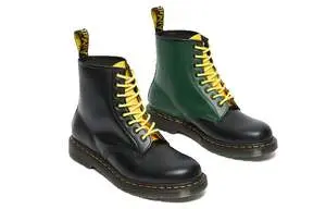 Dr. Martens 1460 Contrast Smooth Leather Lace Up Boots