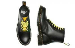 Dr. Martens 1460 Contrast Smooth Leather Lace Up Boots