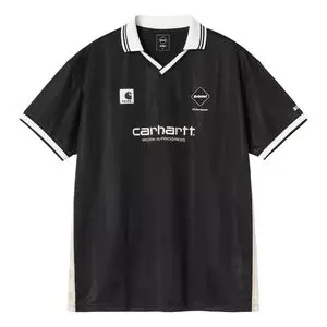 Carhartt Work In Progress X F.c.real Bristol Pocket Game Shirt - Black