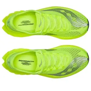 Saucony Endorphin Pro 4 Athletic Sneakers - Citron/silver