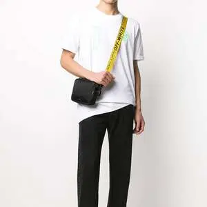 Off-White Fluorescence Alphabet Printing Short Sleeve - White