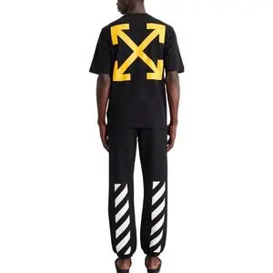 Off-White Diag Arrow Caravaggio Mercy Skate T-shirt - Black