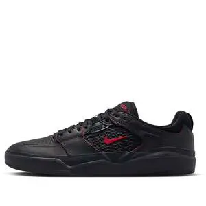 Nike Ishod Bred Skate Shoes - Black/red