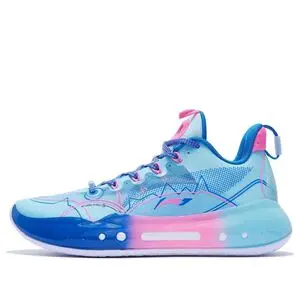 LI-NING Yushuai 14 Low 'lightning' Sneakers - Blue/pink