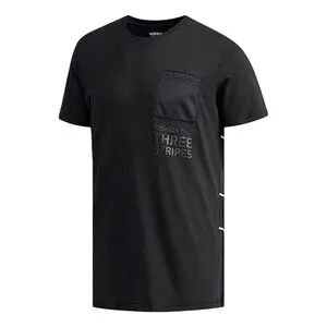 Adidas Neo Cs Pocket Tee Casual Breathable Round Neck Short Sleeve