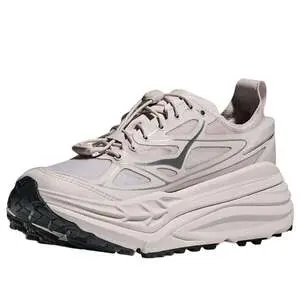 Hoka One One Stinson Atr Trail Running Shoes - Grout Silver