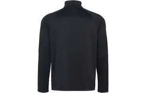 Adidas Quarter Zip Athletic Sweater With Three Stripes Detail