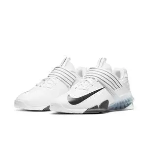 Nike Savaleos Low Top Athletic Sneakers - White Black
