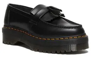 Dr. Martens Adrian Platform Tassel Loafers - Black