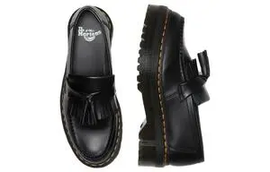 Dr. Martens Adrian Platform Tassel Loafers - Black