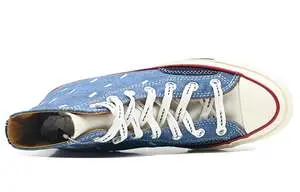 CONVERSE Chuck 70 Hi Indigo Boro Sneakers - Light Blue