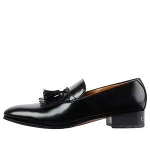 Gucci Leather Tassel Loafers
