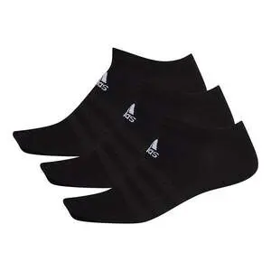 Adidas Light Low Training Sports Socks 3 Pair Pack - Black