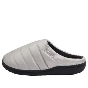 SUBU SUBU Originals F-Line Quilted Slip-On Slippers Silver