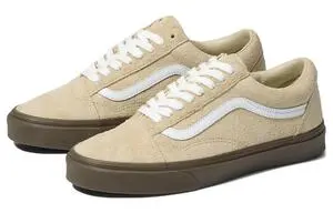 VANS Hairy Suede Old Skool Sneakers - Cream/brown